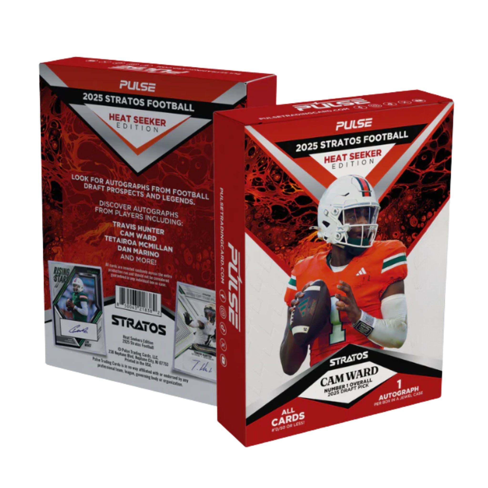 2025 Pulse Stratos Football Heat Seekers Edition Box – Trading Card Market
