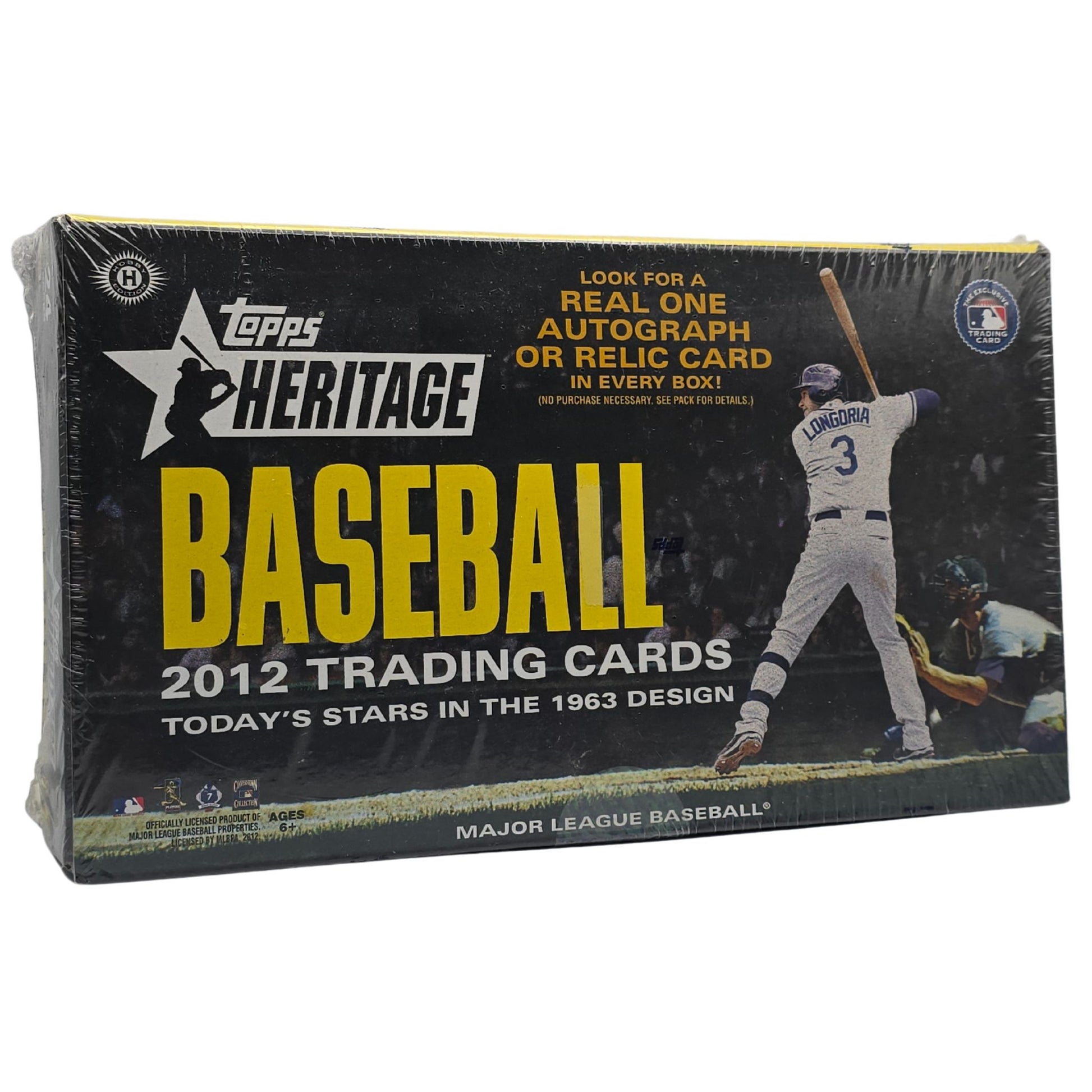 2012 Topps Heritage Baseball Hobby Box – Trading Card Market