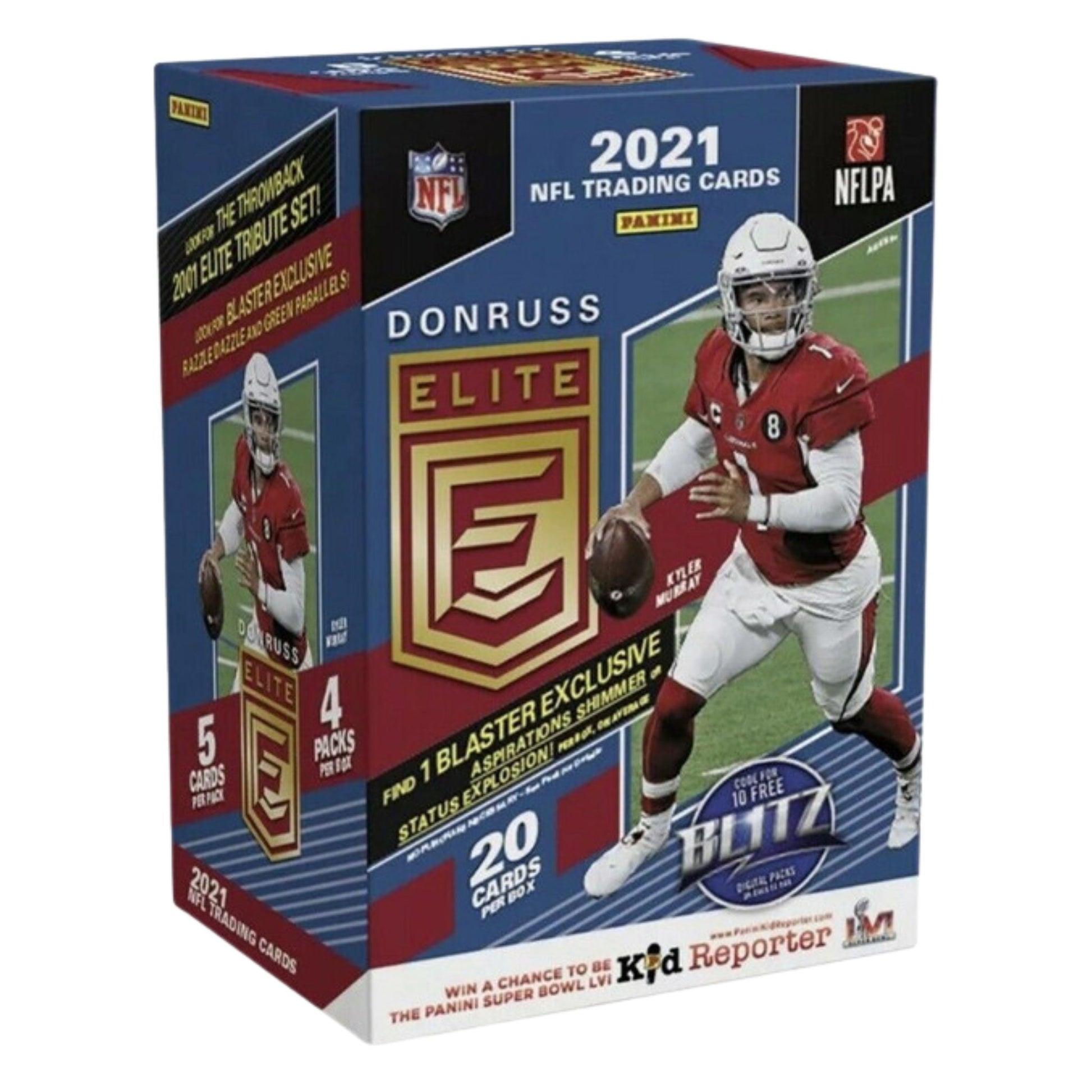 2021 Panini Elite Blaster Football Retail Box – Trading Card Market