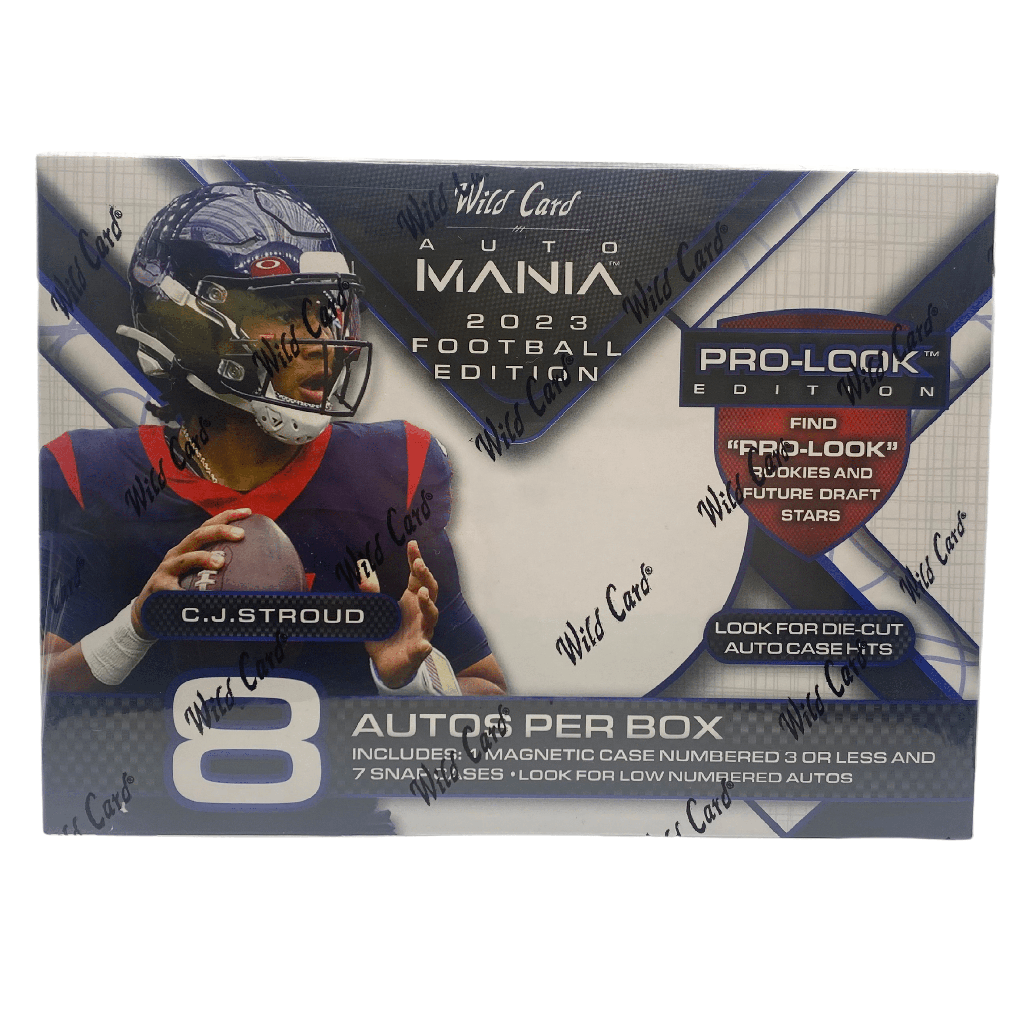2023 Wild Card Auto Mania Pro-Look Football Edition Hobby Box – Trading ...