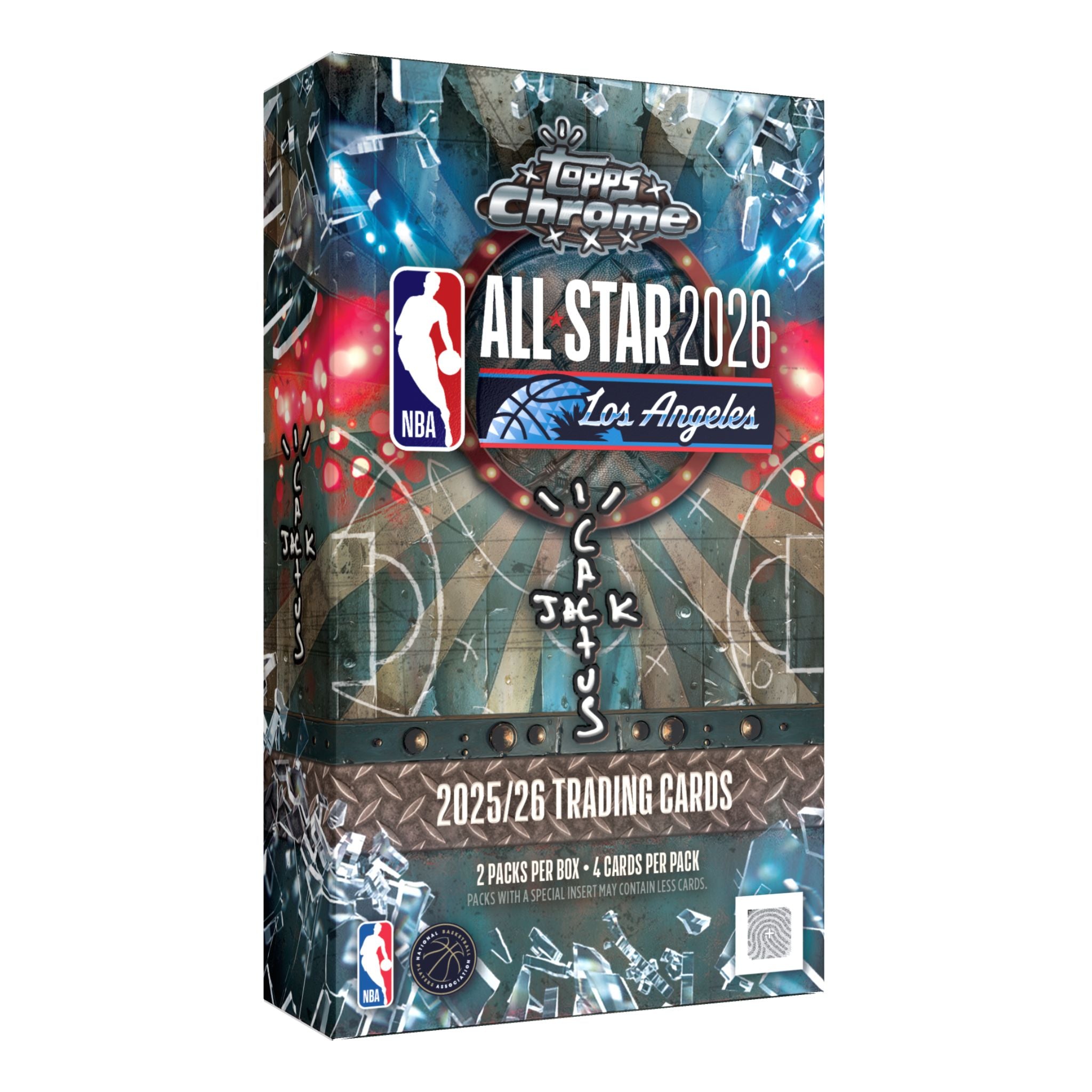 2025/26 Topps Chrome Cactus Jack Basketball x NBA All-Star Game Box ...