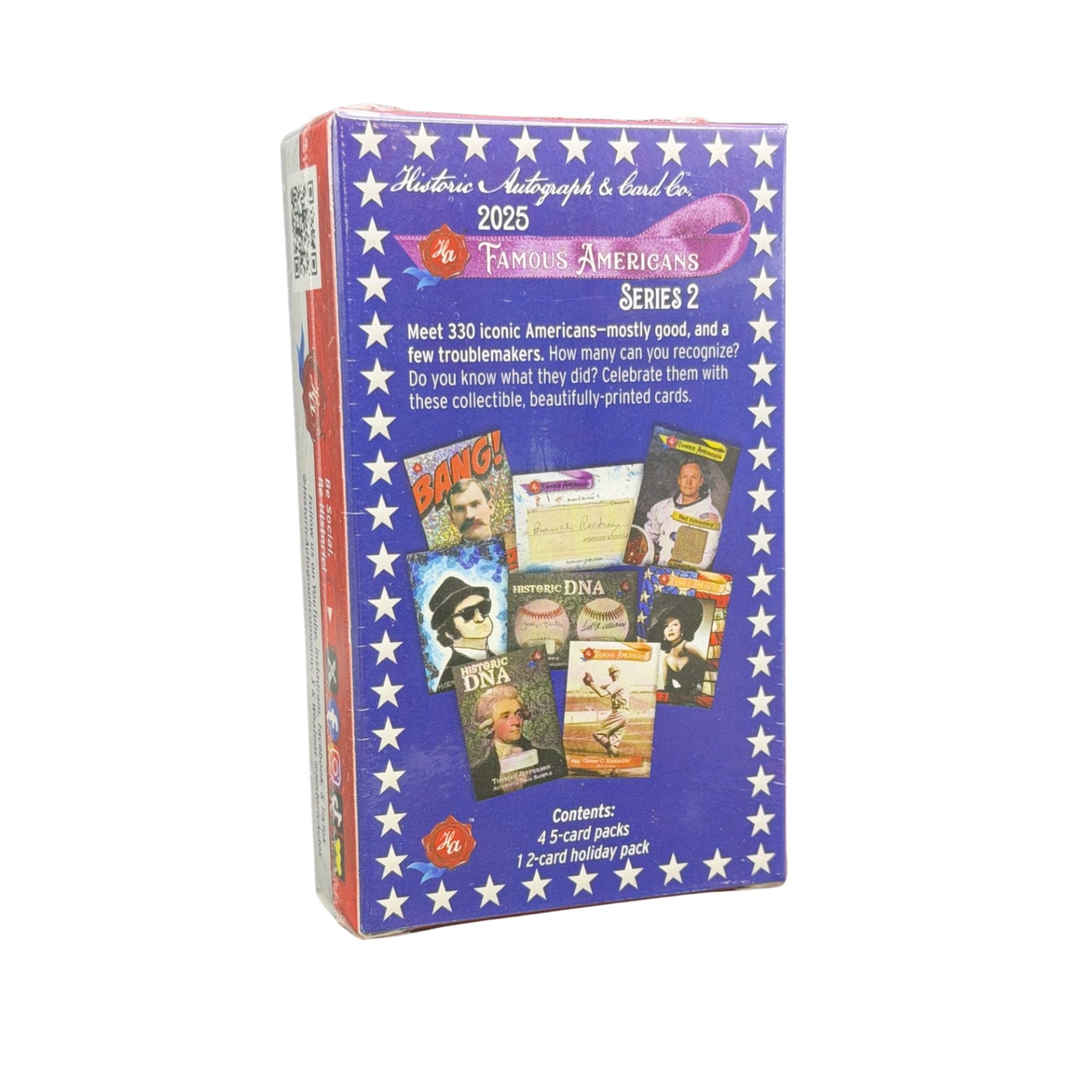 2025 Historic Autographs Famous Americans Series 2 Hobby Box – Trading ...