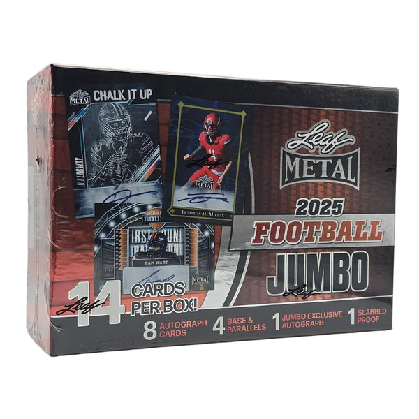 2025 Leaf Metal Football Jumbo Box – Trading Card Market