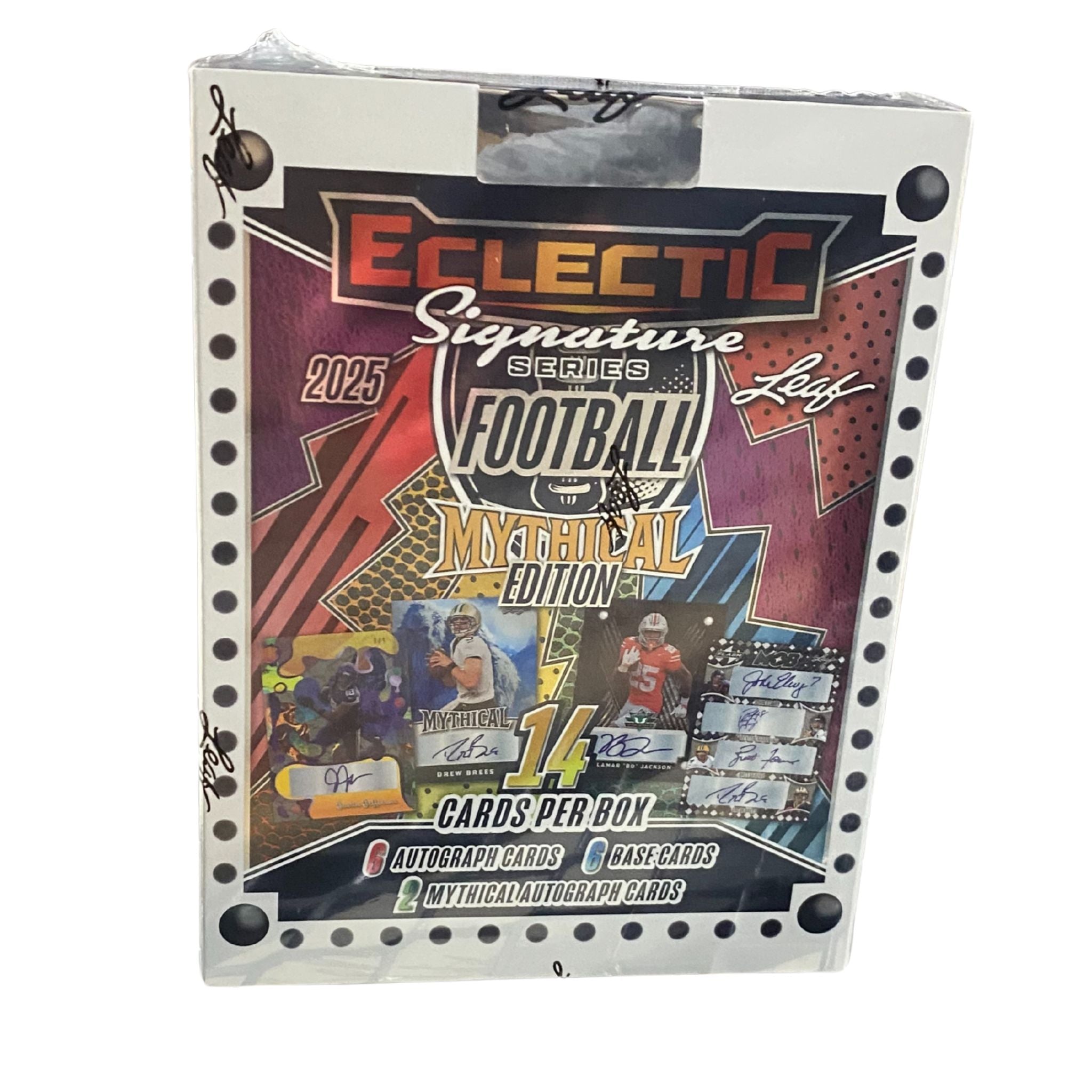 2025 Leaf Eclectic Signature Series Football Mythical Box – Trading ...