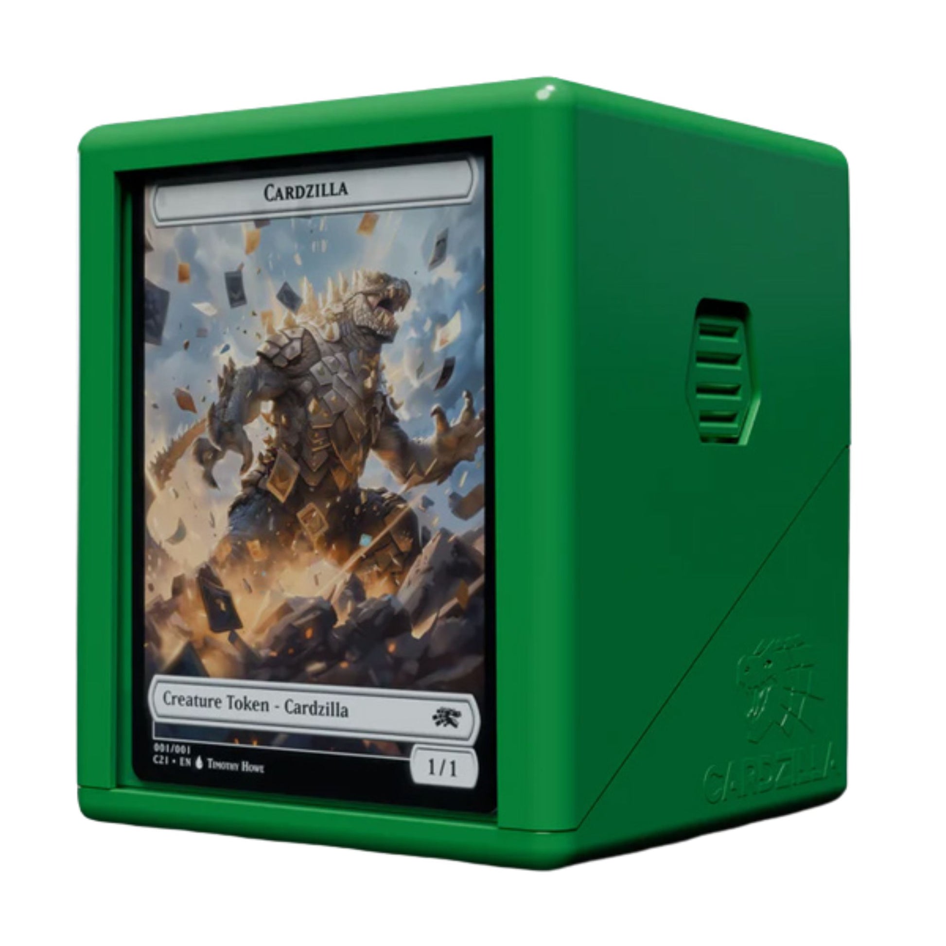 Cardzilla Showcase 100+ Deckbox Green – Trading Card Market