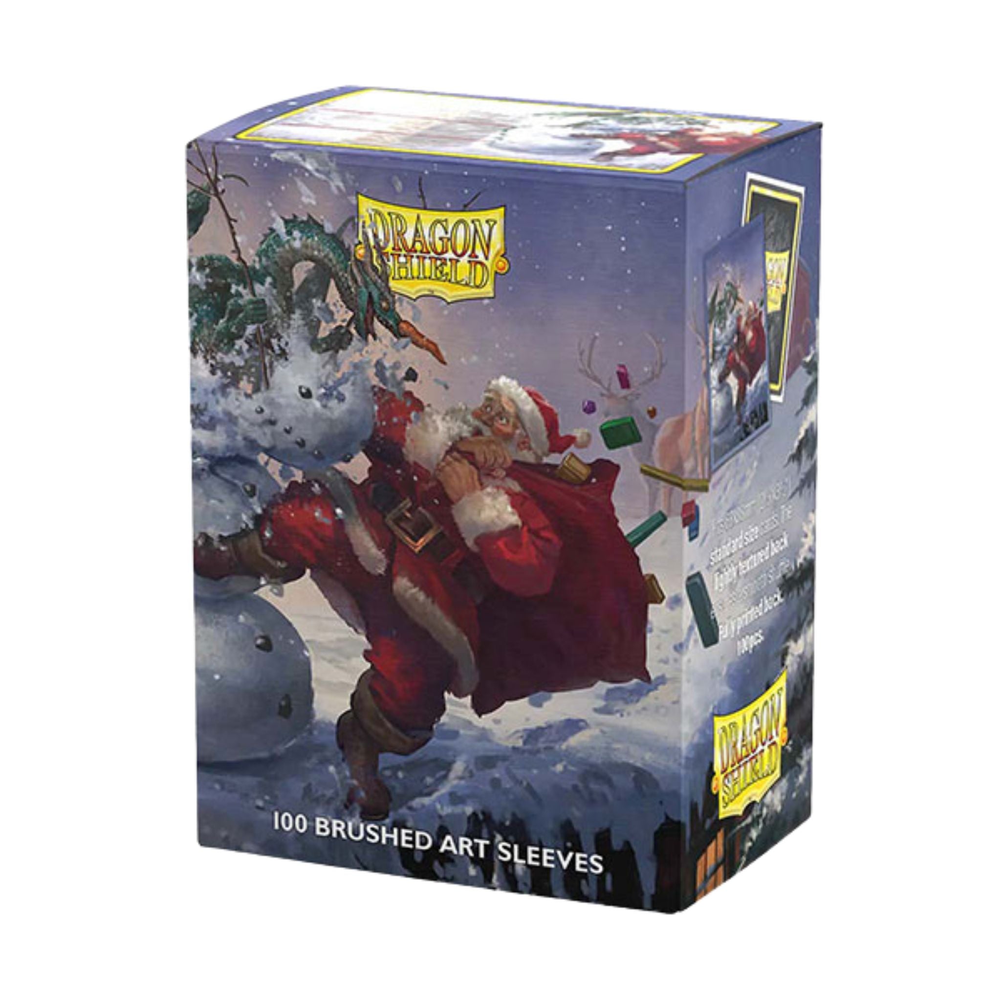 Dragon Shield Standard Brushed 2025 Christmas Art Sleeves – Trading ...