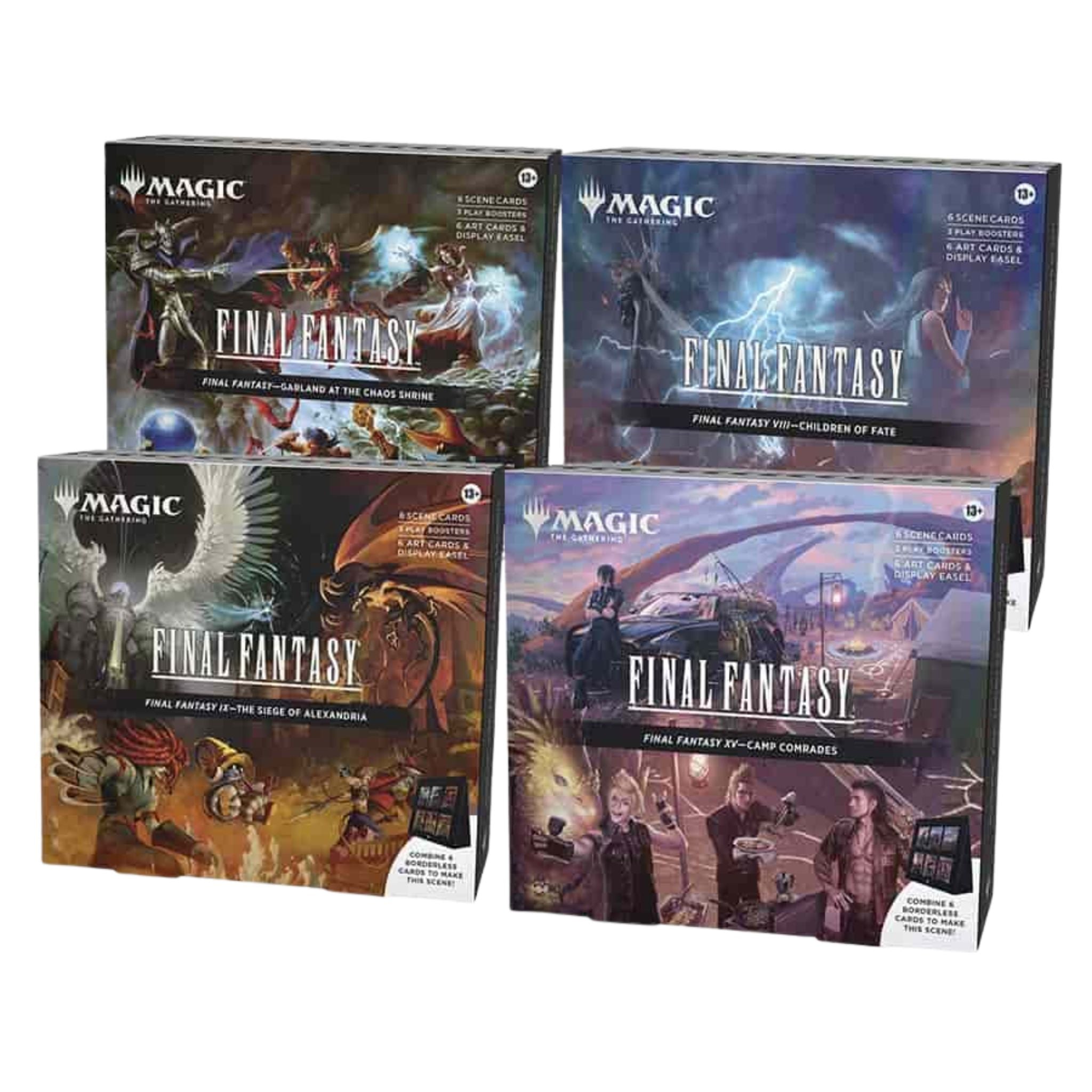 Magic The Gathering Universes Beyond Final Fantasy Scene Box Display ...