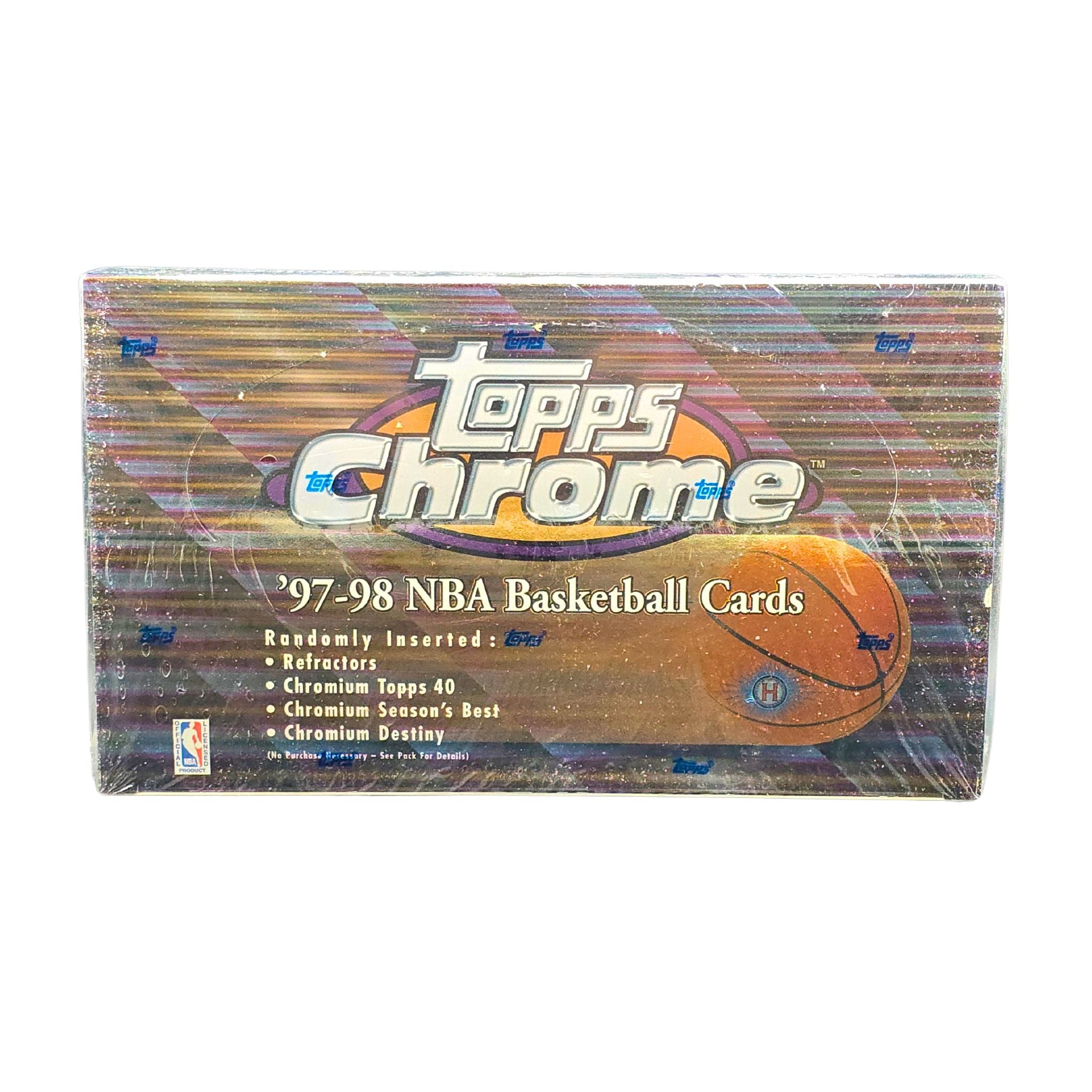 1997/98 Topps Chrome Basketball Hobby Box – Trading Card Market