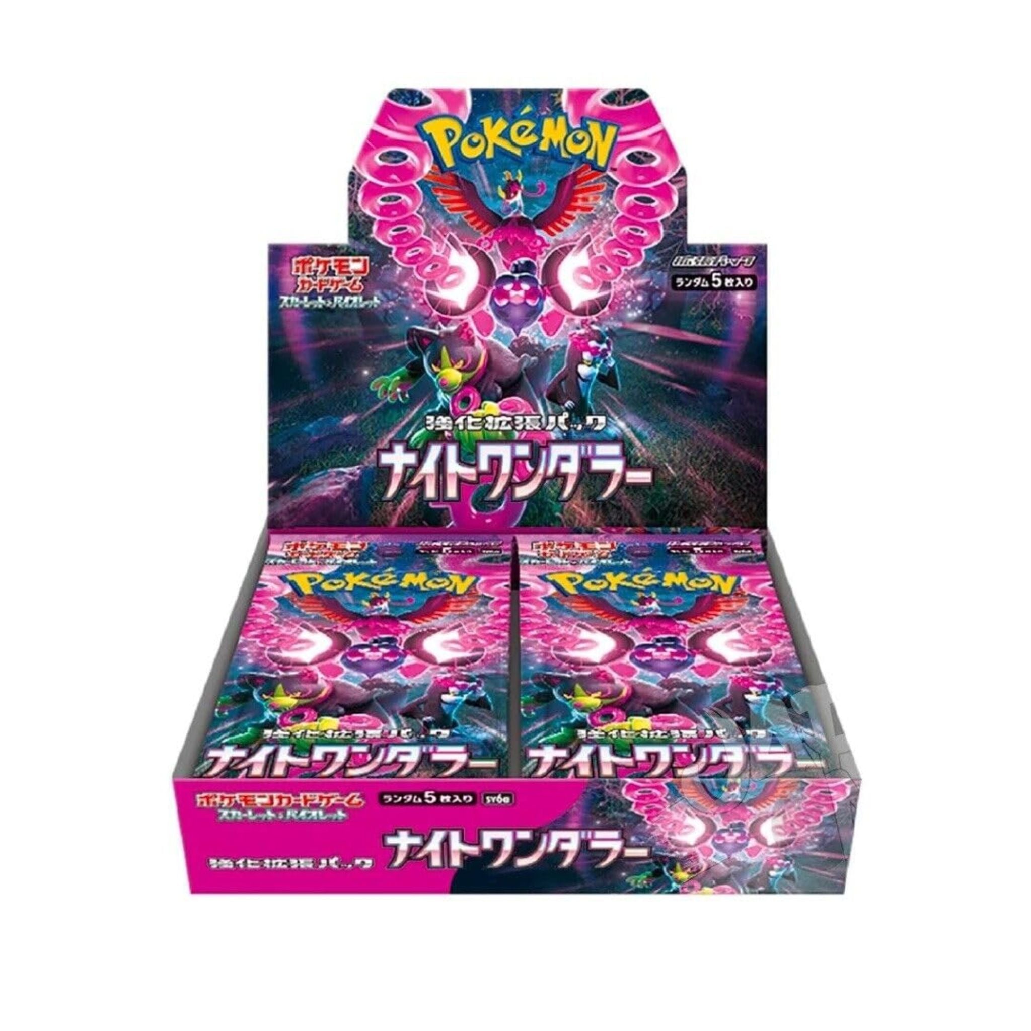 Pokemon Scarlet & Violet Night Wanderer Japanese Booster Box – Trading ...