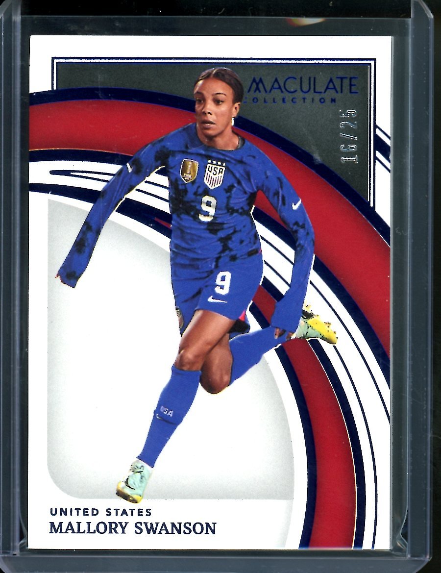 2022-23 Panini Immaculate Mallory Swanson Blue /25 USA – Trading Card ...