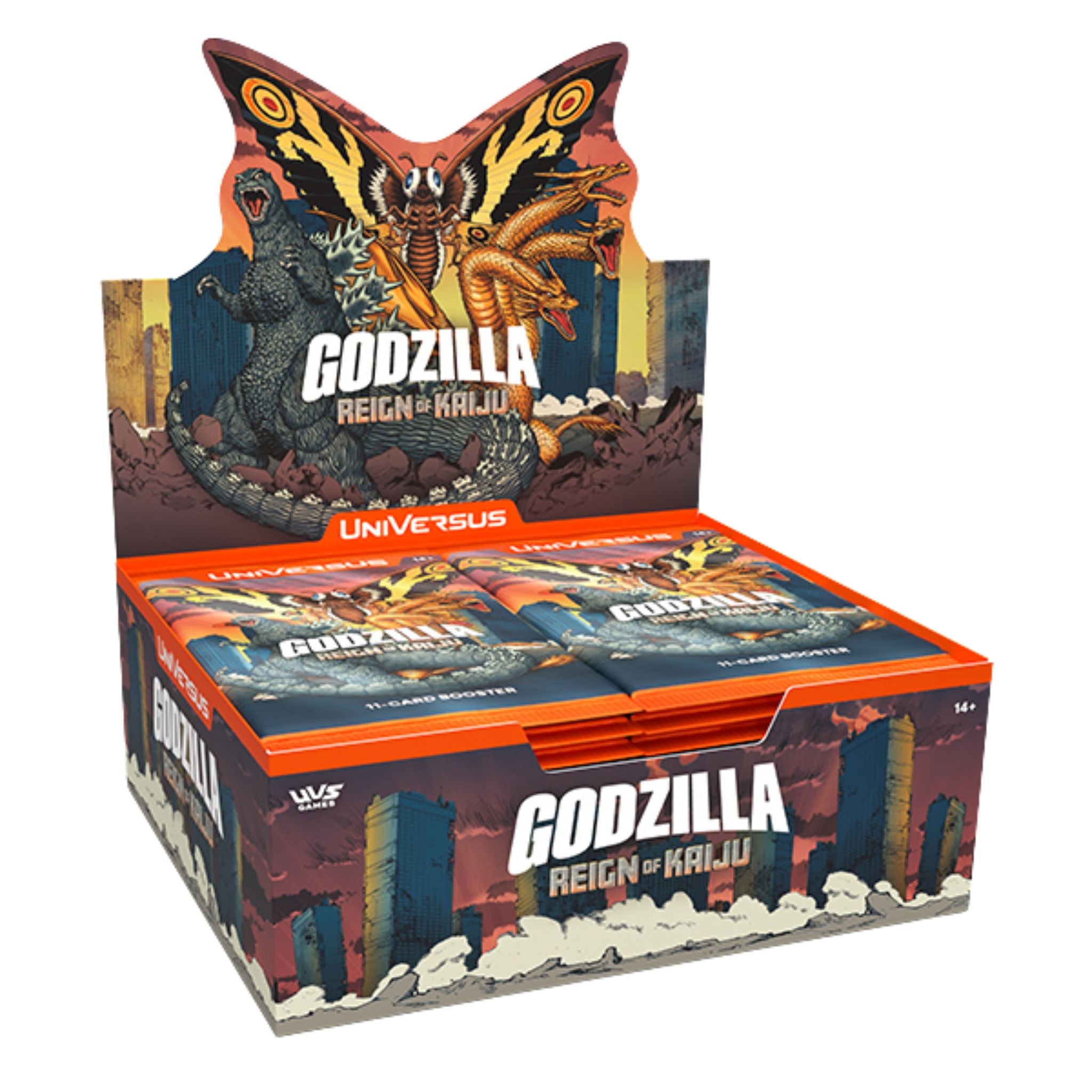 Universus Godzilla Reign Of Kaiju Booster Box (Presell) – Trading Card ...